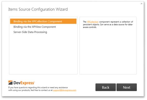 Xpo Data Source Wpf Controls Devexpress Documentation