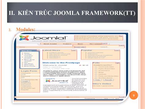 Joomla Cms Framework 16 Old Version Ppt