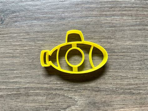Submarine Cookie Cutter Etsy