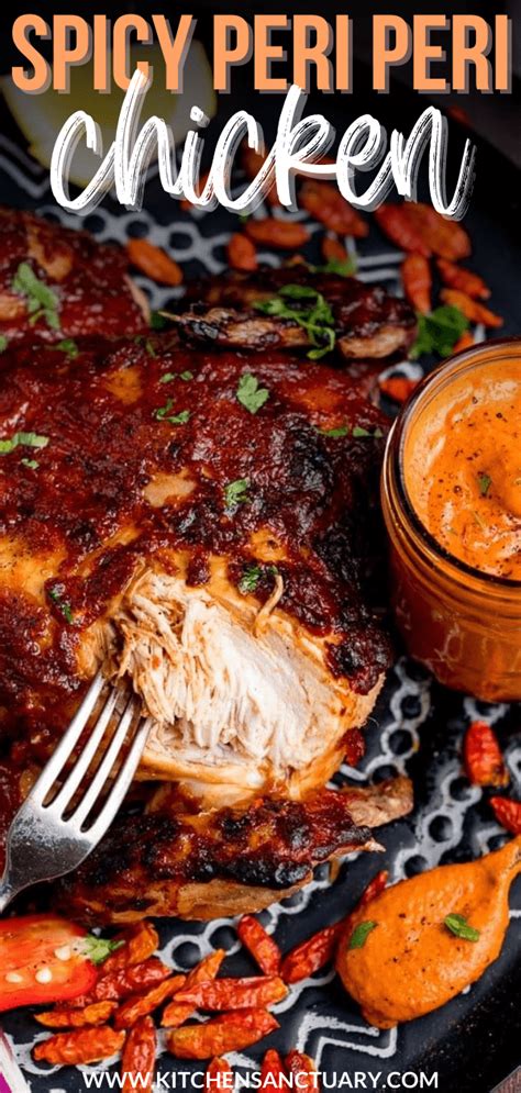 Peri Peri Chicken With Homemade Peri Peri Sauce Nickys Kitchen