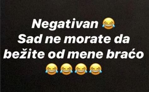 FOTO Arkanov sin ponovio test na koronavirus Rezultat podijelio na društvenim mrežama
