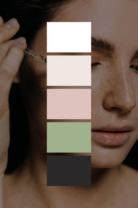 Skincare Color Palette Brand Color Palette Luxury Skincare Brands