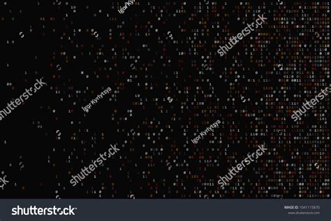 binary computer code abstract technology background stock vector