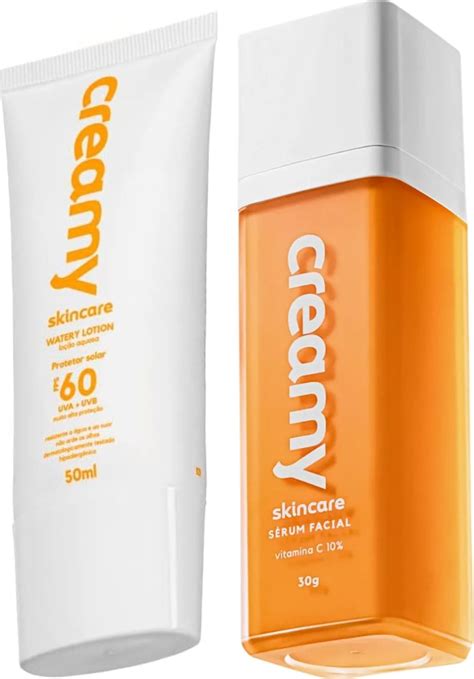Kit Vitamina C Protetor FPS 60 Creamy