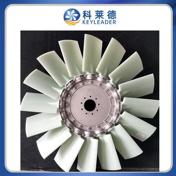 科莱德发动机风扇叶轴流风机叶轮可调角度雾炮机风叶直径大 阿里巴巴