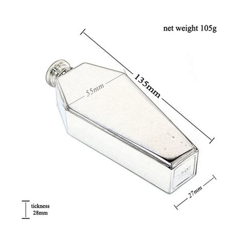 Coffin Flask Goth N Rock