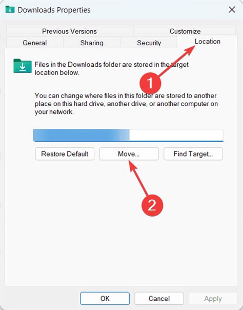 How To Move The Downloads Folder To Another Drive
