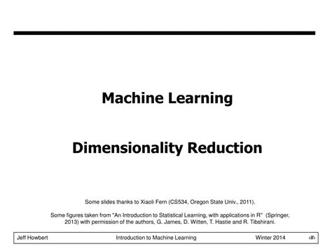 Ppt Machine Learning Dimensionality Reduction Powerpoint Presentation
