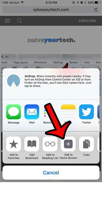 How To Create Shortcut On IPhone 6 For Google Solve Your Tech