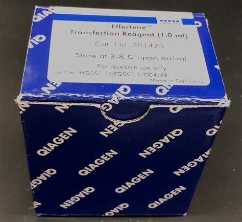 Effectene Can Be A Great Alternative To Other Transfection Reagents Kit Reagent