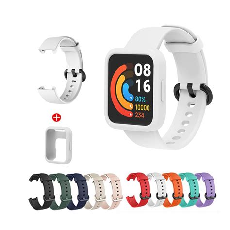 Pulseira De Silicone Para Redmi Watch 2 Lite Smartwatch Relógio