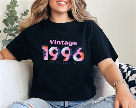 1996 Vintage Birthday Shirt 28th Birthday Shirt Birthday Shirt Girl