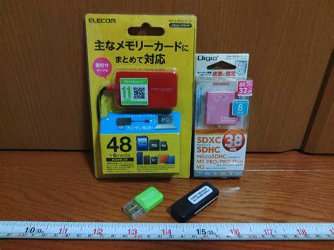 18 カードリーダー セットまとめて Elecom メモリリーダライタmr A39n Digioマルチカードリーダライターcrw 5m48 他