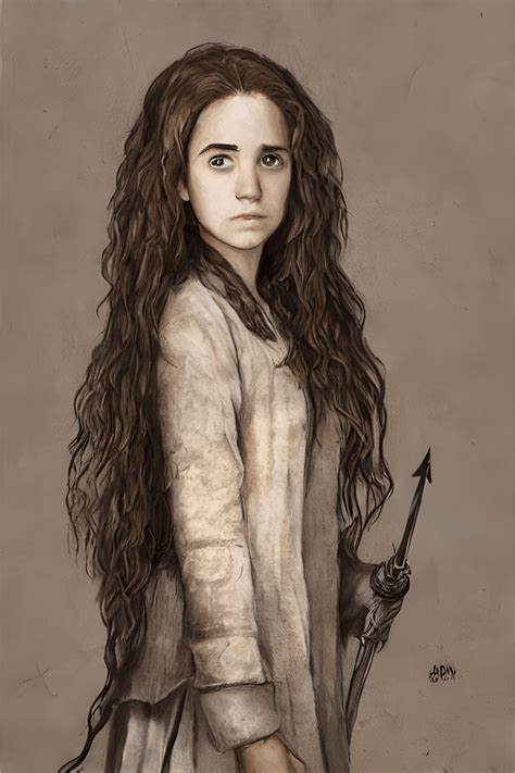 Hermione Granger Lord Of The Rings And Willow Creative Fabrica