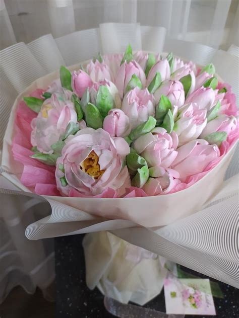 Букет з зефіру💐 — ціна 1100 грн у каталозі Зефір Купити товари для дому та побуту за доступною