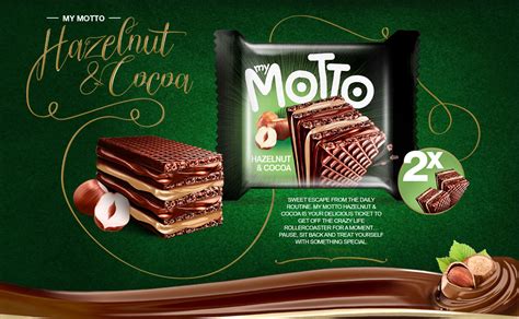 My Motto Crispy Two Piece Wafer 30g Assorted Cocoa And Cocoa