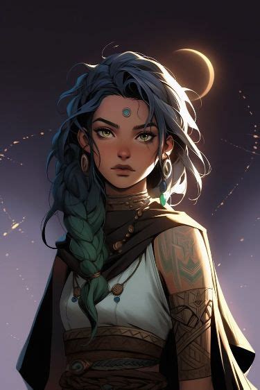 Female Circle Of The Moon Druid Character Design Character Inspiration Dnd Druid
