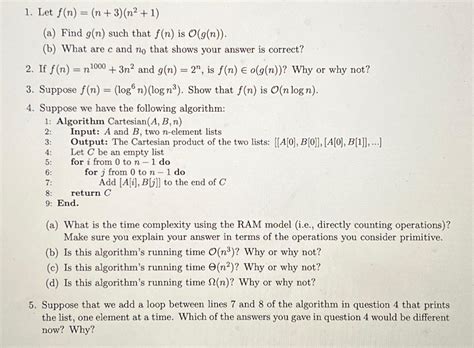 solved let f n n 3 n2 1 a ﻿find g n ﻿such that f n