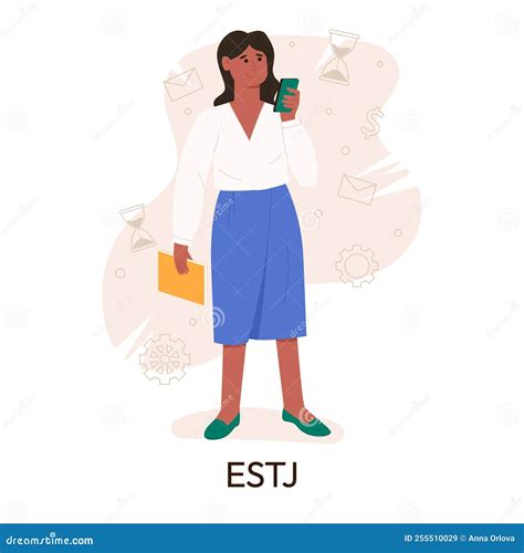 Mbti Person Types Concept Socionics Mbti Personality Test Flat
