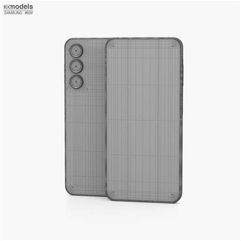 Samsung Galaxy A16 Gray 3d Model Download Phones On