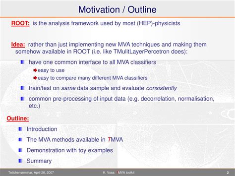 ppt t mva toolkit for multivariate analysis with root powerpoint
