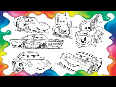 🌈🏎️ Carros Desenho Para Colorir Carros O Filme🅰 Descubra O Sabor
