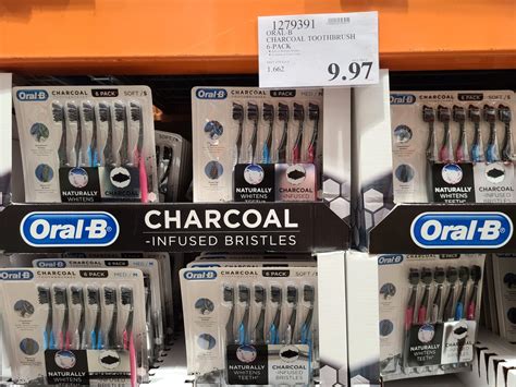 Oral B Charcoal Toothbrush 6 Pack Costco97