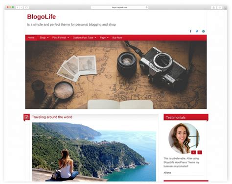 10 Best Free Personal Blog Wordpress Themes Wplook Themes