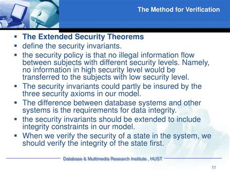 Ppt Formal Specification And Verification Of An Extended Security