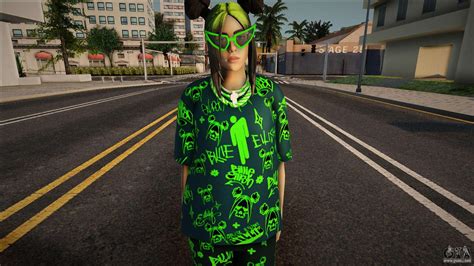Billie Eilish V4 For Gta San Andreas