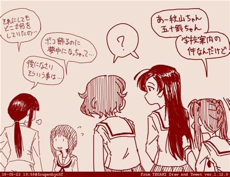 Nishizumi Miho Akiyama Yukari Isuzu Hana And Nishizumi Shiho Girls