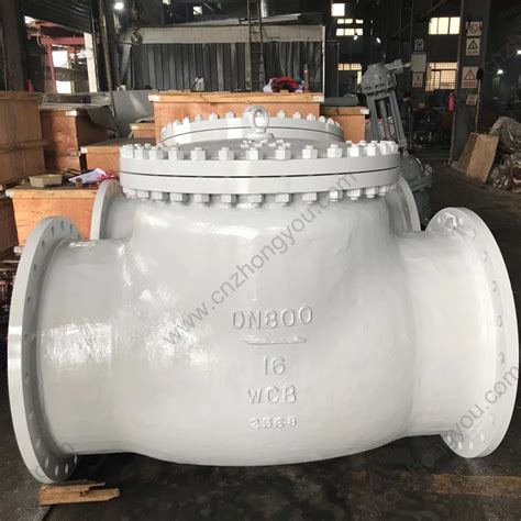 ASTM A WCB Swing Check Valve DN PN ZHONGYOU INDUSTRIAL CO LTD