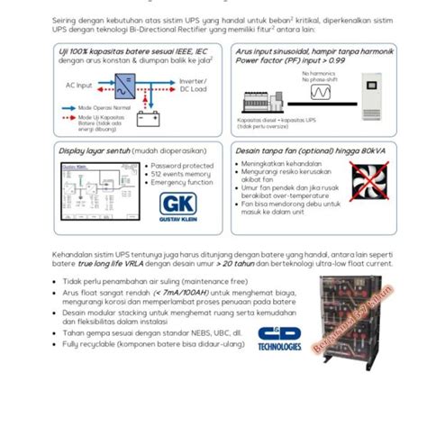 Industrial Ups And Rectifier Pt Bumi Bangun Perkasa