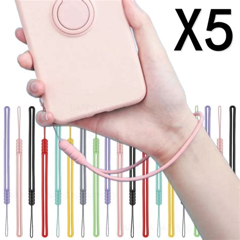 Correas De Mu Eca De Silicona Para Tel Fono M Vil Cord N De Mano Para