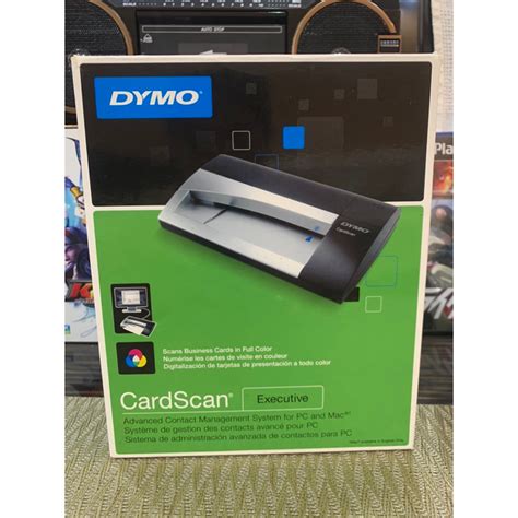Dymo Cardscan Executive Business Card Scanner And Contact Management Pc