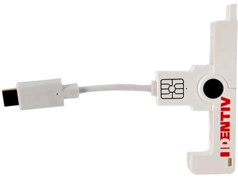 Scm Scr3500 Usb 2 0 Portable Id1 Contact Smart Card Reader