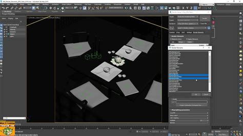 Vray Next Ds Max Render Element Tutorial MP D Model CGTrader