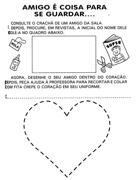 Dia Do Amigo Atividades Braincp
