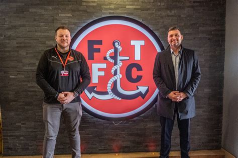 The Fleetwood Town Fc Community Trust Welcomes Hesketh Press As A