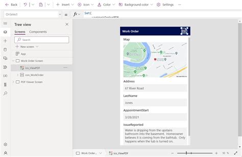 power apps pdf function create view and download pdfs