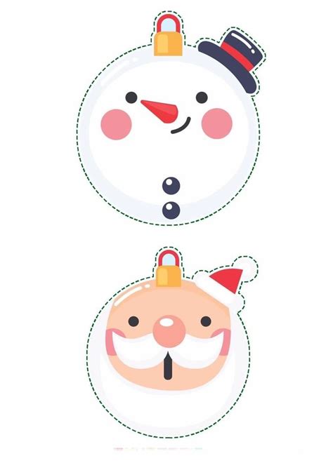 Pin By Maestra Anita 🍎 On Diciembre Printable Christmas Decorations