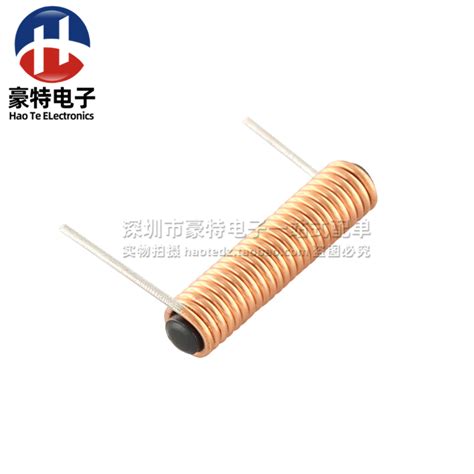 卧式 3X20mm 0 7线 24 5圈 6 8UH 5A棒形磁棒电感R棒形磁芯线圈 虎窝淘