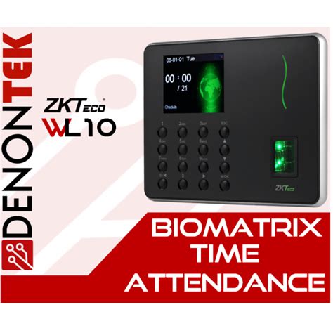 Buy Zkteco Wl10 Wireless Time Attendance Terminal In Pakistandenontekcom