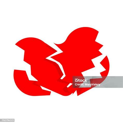 깨진 사랑 금이 간 마음은 고립되어 있습니다 이혼과 연인의 별거에 대한 개념 Health에 대한 스톡 벡터 아트 및 기타 이미지 Health 간통 감정 Istock