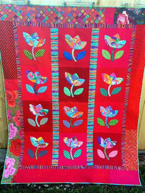 A Flowery Finish Quilt