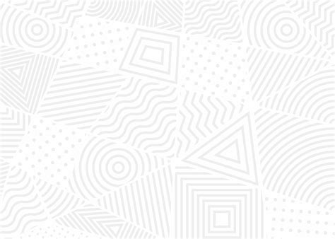 Abstract White Geometric Pattern Design 46538072 Vector Art At Vecteezy