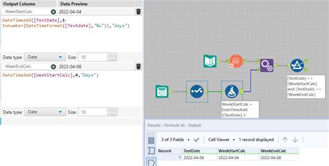 Solved Filter Dates For Current Week Only Alteryx Community