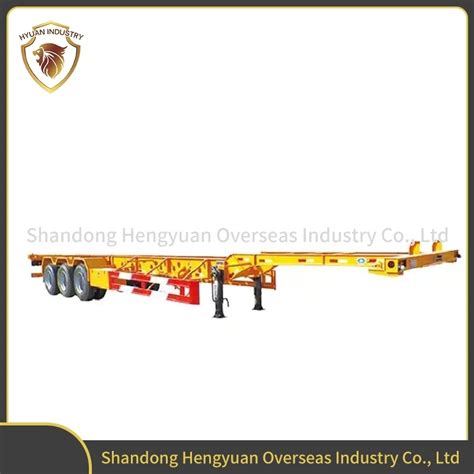 FT FT ISO Tank Container Skeletal Chassis For Feet Feet Hc Hq Tank Reefer Container