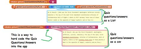 How Do You Make A Quiz In One Screen 32 By Stevejg Mit App Inventor Help Mit App