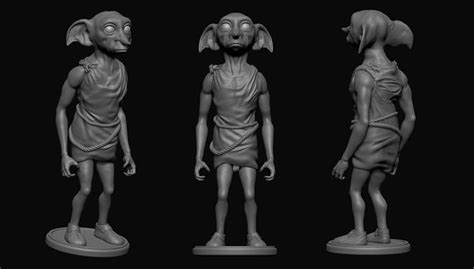 Dobby The Elf From Harry Potter 3d Model 3d Printable Cgtrader